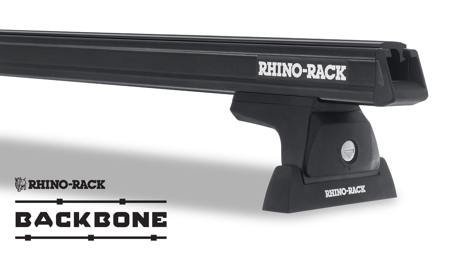 Heavy Duty RLT600 Black 3 Bar Rhino-Rack Backbone Roof Rack ...